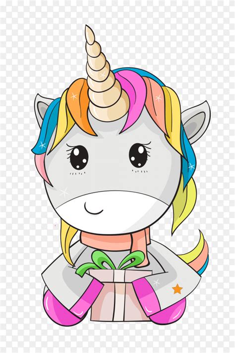 Magia Unicornio Lindo Juego De Pegatinas Vector Premium Unicornios