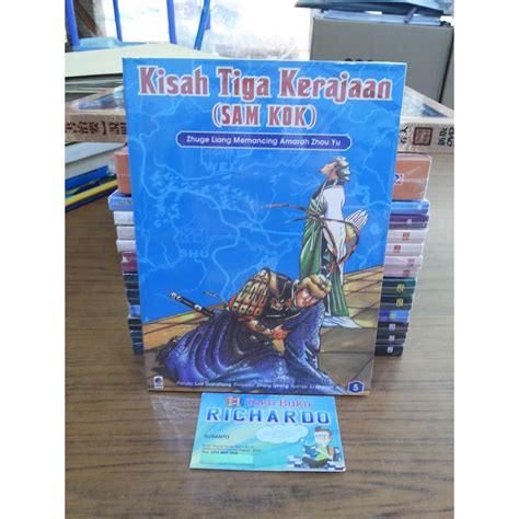 Jual Buku Kisah Tiga Kerajaan Sam Kok Zhuge Liang Memancing Amarah Zhou Yu Shopee Indonesia