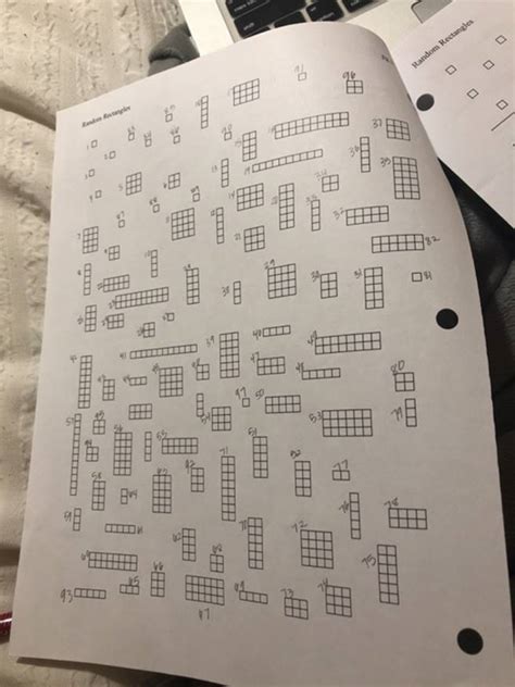 Solved Random Rectangles Activity Se Rectangles That In Your