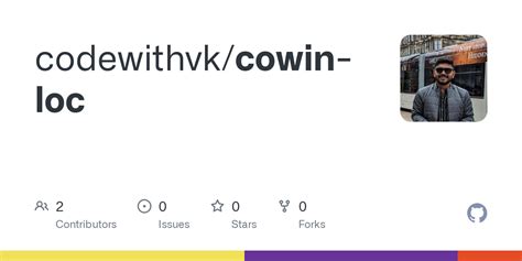 GitHub Codewithvk Cowin Loc