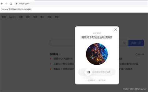 Python爬虫 使用Selenium模拟百度登录 selenium登录百度 CSDN博客