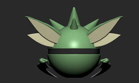 🐉 Pokemon Scyther Pokeball・ Stl File For ・cults
