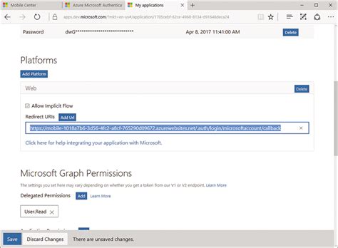 Xamarin Autenticaci N Y Acceso A Datos Con Visual Studio Mobile Center