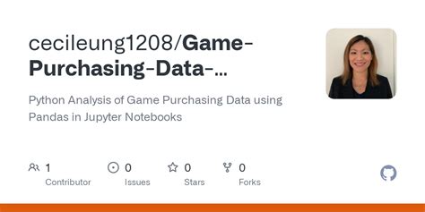 Github Cecileung Game Purchasing Data Analysis Python Analysis