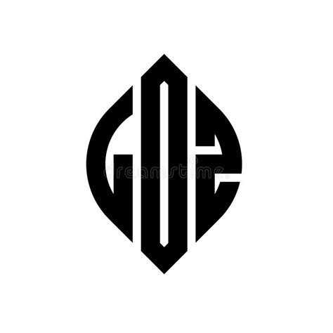 Ldz Circle Letter Logo Design With Circle And Ellipse Shape Ldz