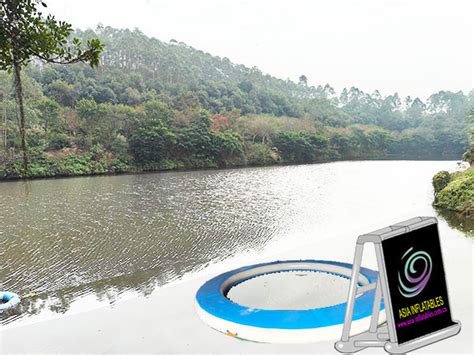 Inflatable Sea Pool Float Floating Circular Platform