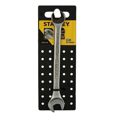 Stanley Stmt23108 Double Open End Spanner Chrome Vanadium Steel Size