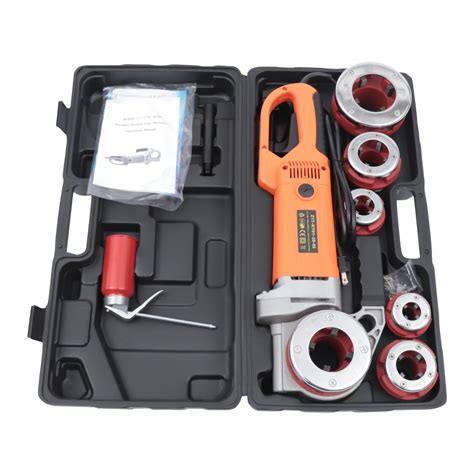 Electric Pipe Threader 2300w Pipe Threading Machine Heavy Duty Hand