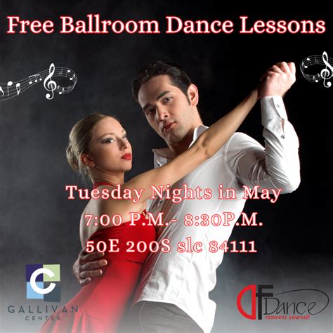 Free Ballroom Dance Lessons Every Tuesday In May Gallivan Center