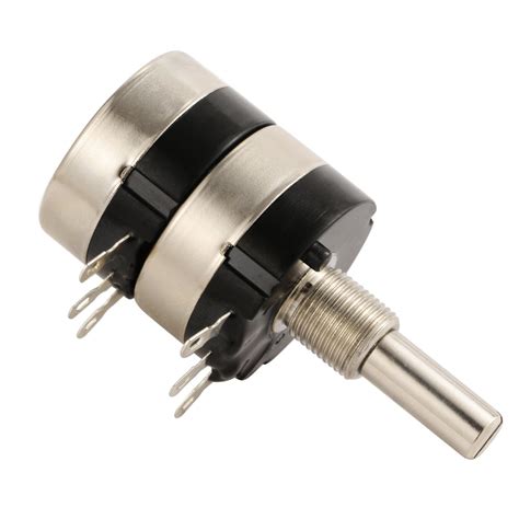 High Quality Dual Unit Rv24yg25sa104 Carbon Rotary Potentiometer For Volume Control Carbon
