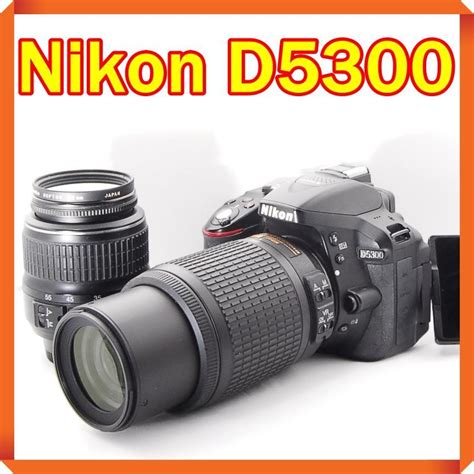スマホ転送！画面反転 Nikon D5300 ニコン 望遠 一眼レフ カメラ デジタルカメラ