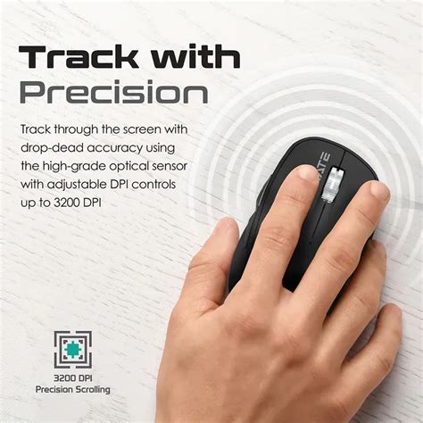 Promate Eternal Acute Response Wireless Rechargeable Mouse Reapp Gh