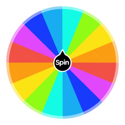 Neon Colors♡ Spin The Wheel Random Picker