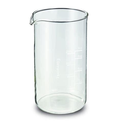 Easyworkz Borosilicate Glass Replacement Beaker For French Press Coffee