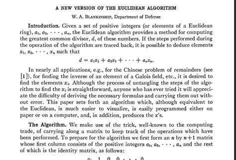 Paper Implementation Blankinships Method