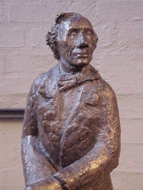 Skulptur Af Hc Andersen Udført Af Gottfred Eickhoff 1976
