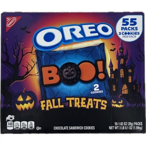 Nabisco Oreo Boo Fall Treats Chocolate Sandwich Cookies 1 02 Oune