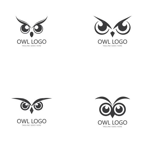 Premium Vector Owl Eye Logo Design Template