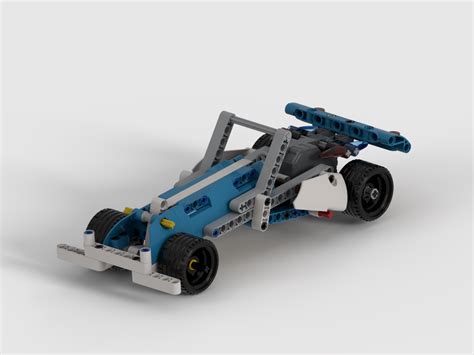Lego Moc Roadster By Sicsaba Rebrickable Build With Lego