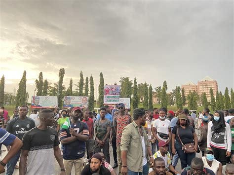 End SARS Protesters Besiege National Assembly Video Daily Post Nigeria