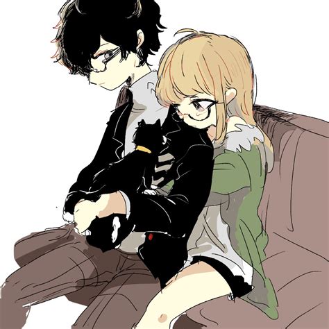 女神异闻录5 主双 佐仓双叶（id＝59516555 堆糖，美图壁纸兴趣社区