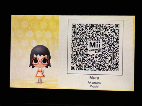 Chibi Mii Qr Codes Pt2 R Tomodachilife