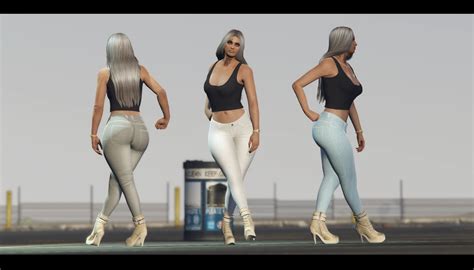 Mp Female Ped Jeans And Top Full Body Mod Beta Gta5