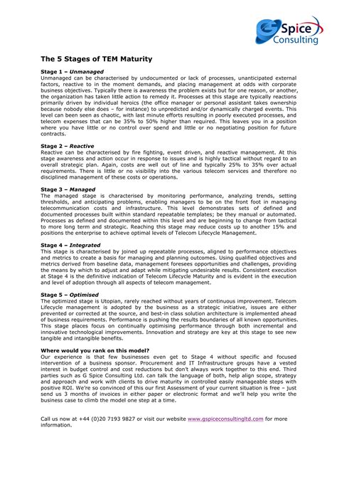 Maturity Model Tem Gscl V1 Pdf