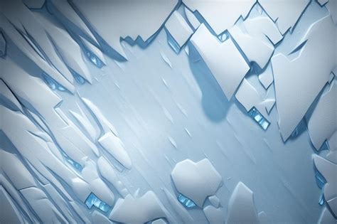 Premium Photo Orthographic Stylized Ice Texture Background