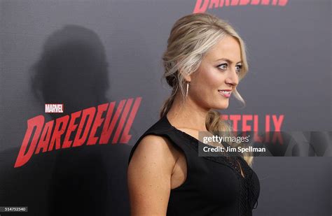 Actress Amy Rutberg Attends The Daredevil Season 2 Premiere At Amc