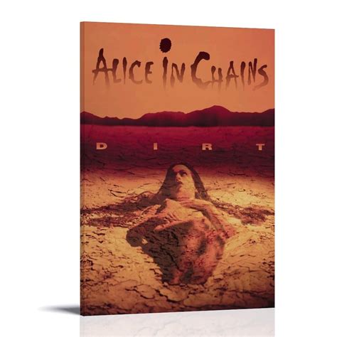 Alice In Chains Music Album Cover Poster Wall Art Decor Canvas Wall