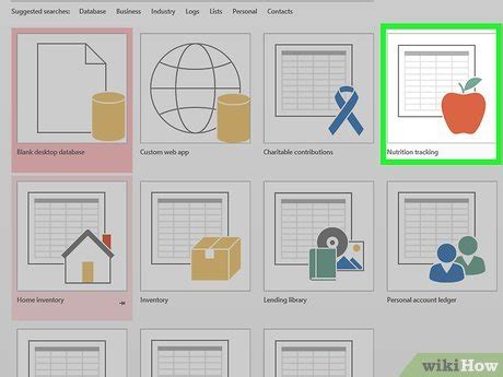 How To Make A Database Using MS Access With Pictures WikiHow