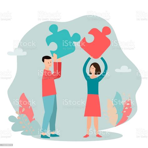 비즈니스 사람들은 퍼즐 조각을 보유하고 있습니다 팀워크 재무 비즈니스 관리 및 계획 벡터 일러스트레이션 퍼즐에 대한 스톡 벡터