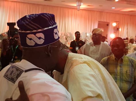Photos Tongues Wagging As Fashola Embraces Tinubu In Public Thecable