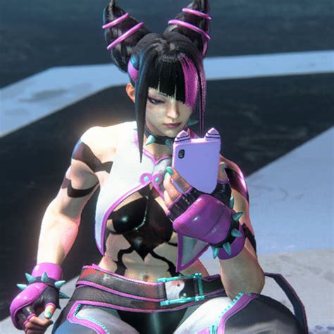 Juri Watching Her Phone By Lilotty On Deviantart