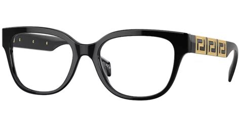 Versace Ve3338 Eyeglasses Womens Full Rim Square Shape