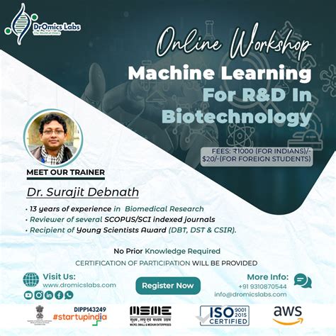 Dromics Labs Private Limited On Linkedin Bioinformatics Freewebinar