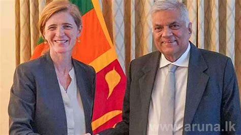 ජනපති හා සමන්තා පවර් අතර හමුවක් අරුණ