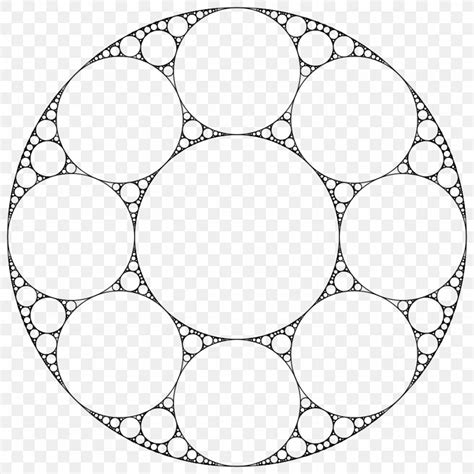 Apollonian Gasket Apollonian Circles Mathematics Geometry Png