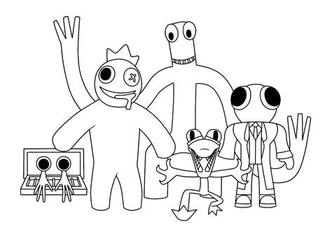 Personajes De Dibujos Animados Para Colorear E Imprimir Fichas De