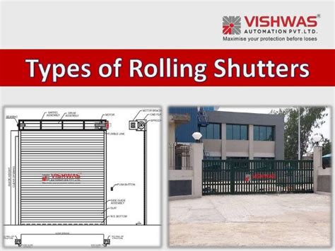 Types Of Rolling Shutter Industrial Rolling Shutters India