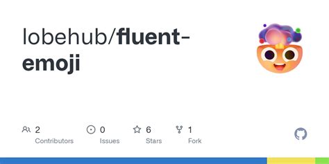 Github Lobehubfluent Emoji