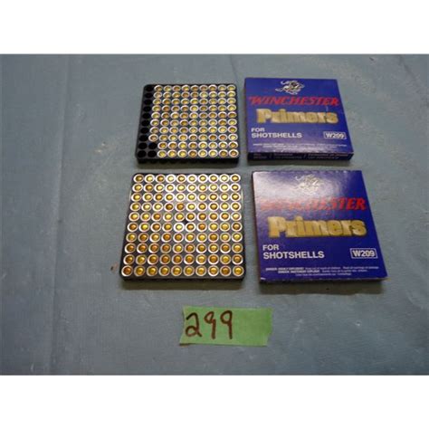 Lot Of Shotgun Shell Primers Number W209
