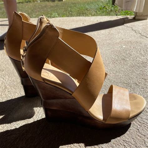 Diane Von Furstenberg Shoes Dvf Wooden Wedges Poshmark