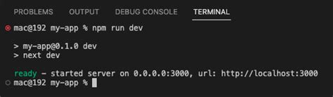 Reactjs Development Server Is Not Started In Nextjs App Stack Overflow