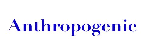 Anthropogenic Word Daily
