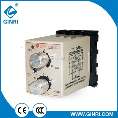 Dvm A Dc Voltage Monitoring Relay Dc Overvoltage Undervoltage Relay 12v