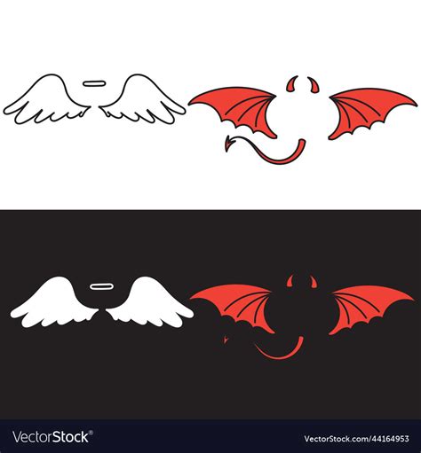 Angel And Devil Wings Drawings Angel Wings 2 By Seiyastock On