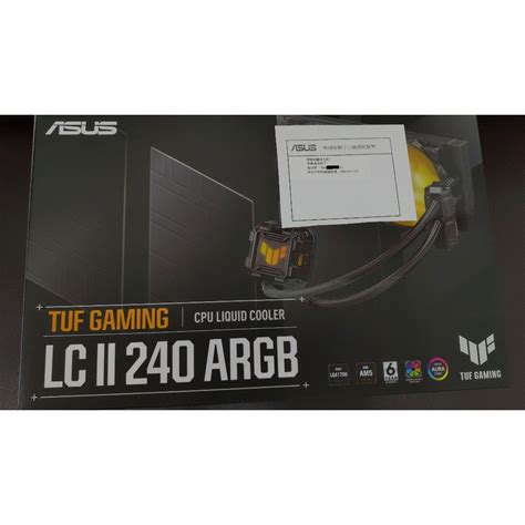 Asus 華碩 Tuf Gaming Lc Ii 240 Argb 一體式 Cpu 水冷散熱器 蝦皮購物