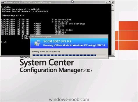 Using Offline Mode In Windows PE Using USMT 4 Via A Task Sequence In